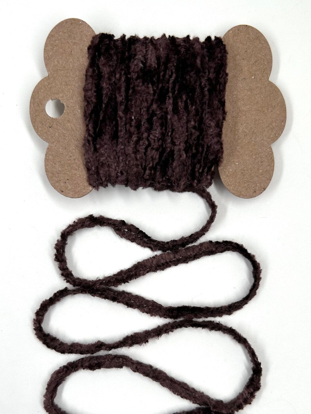 3 Yards Chenille Trim (dk Raisin) Novelty Fibers Scrapbooks Mixed Media ...