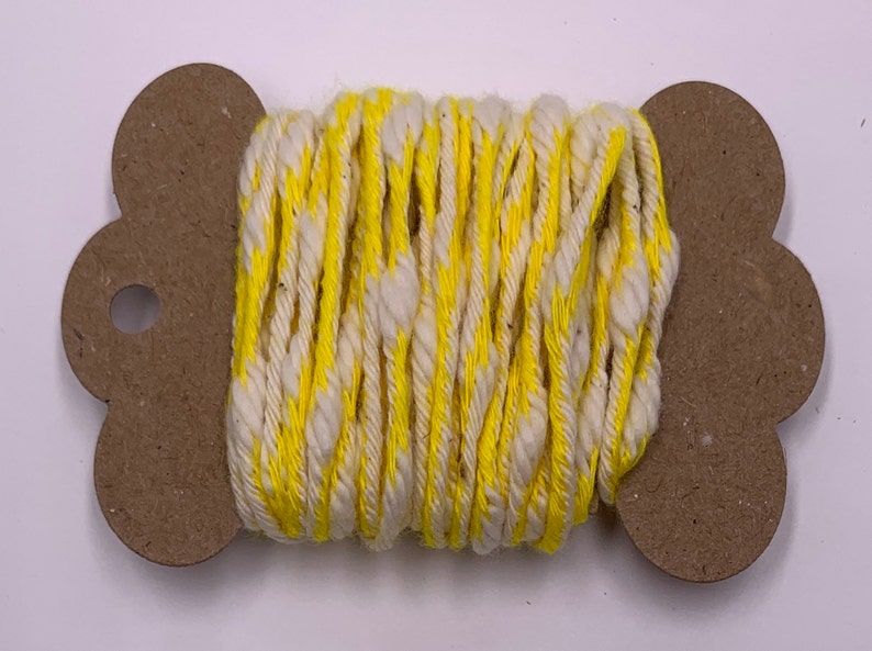 5 Yards Wavy Twine (yellow) Novelty String Trim for Scrapbooks Mixed ...