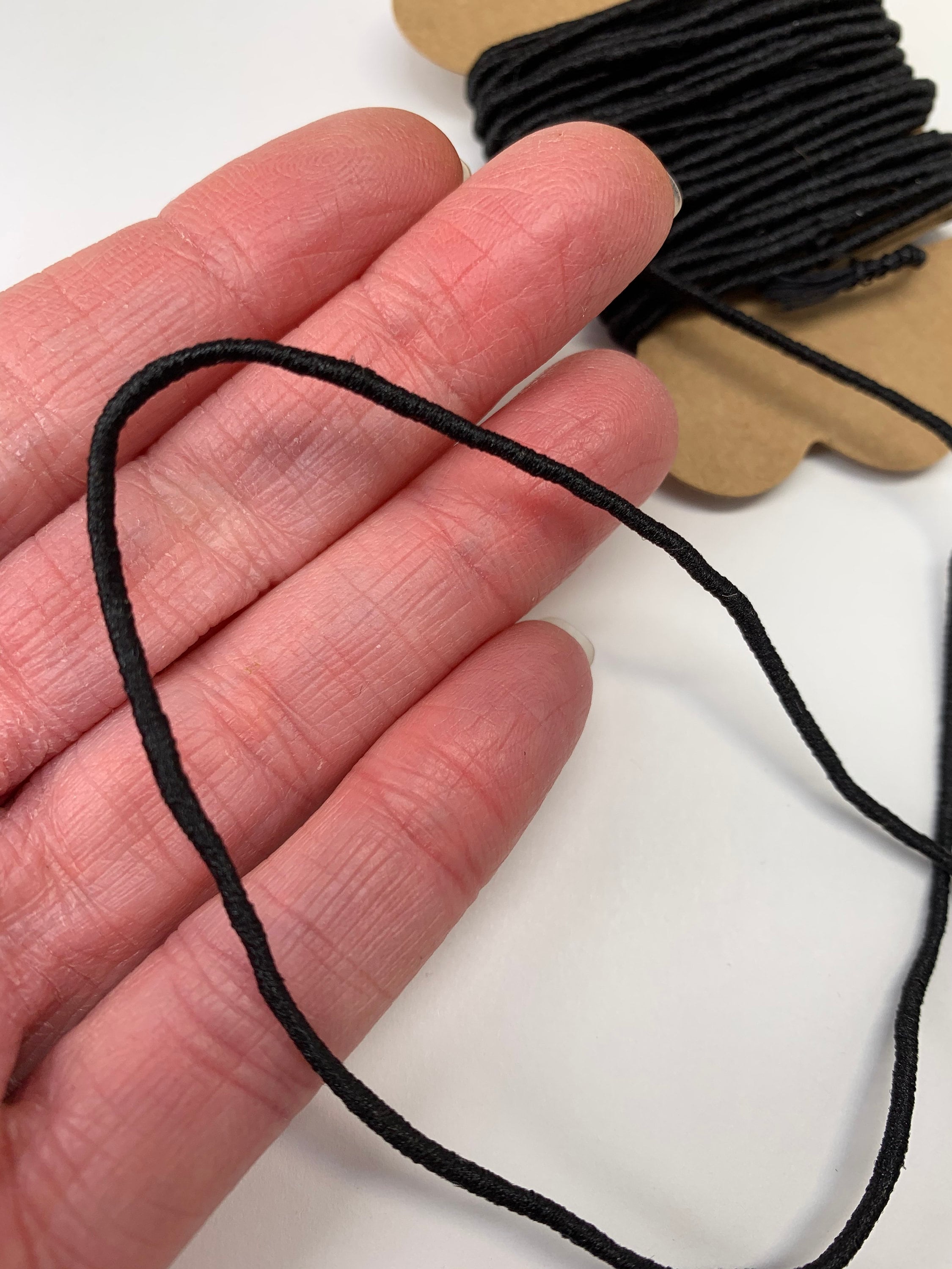 3 Yards Gimp Cord black Novelty Trim String Fibers | Etsy