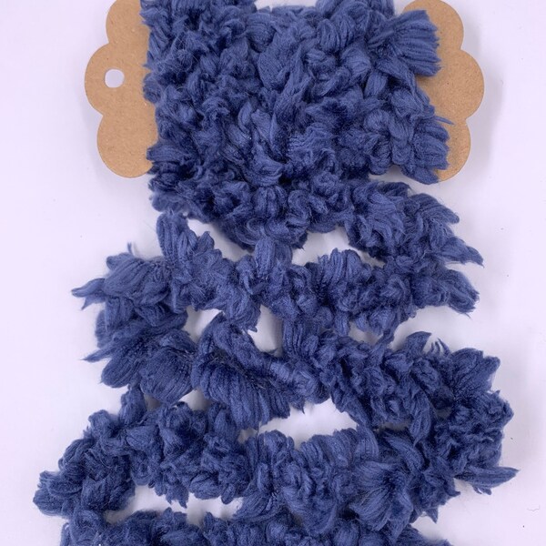 Navy Sherpa Yarn - Etsy
