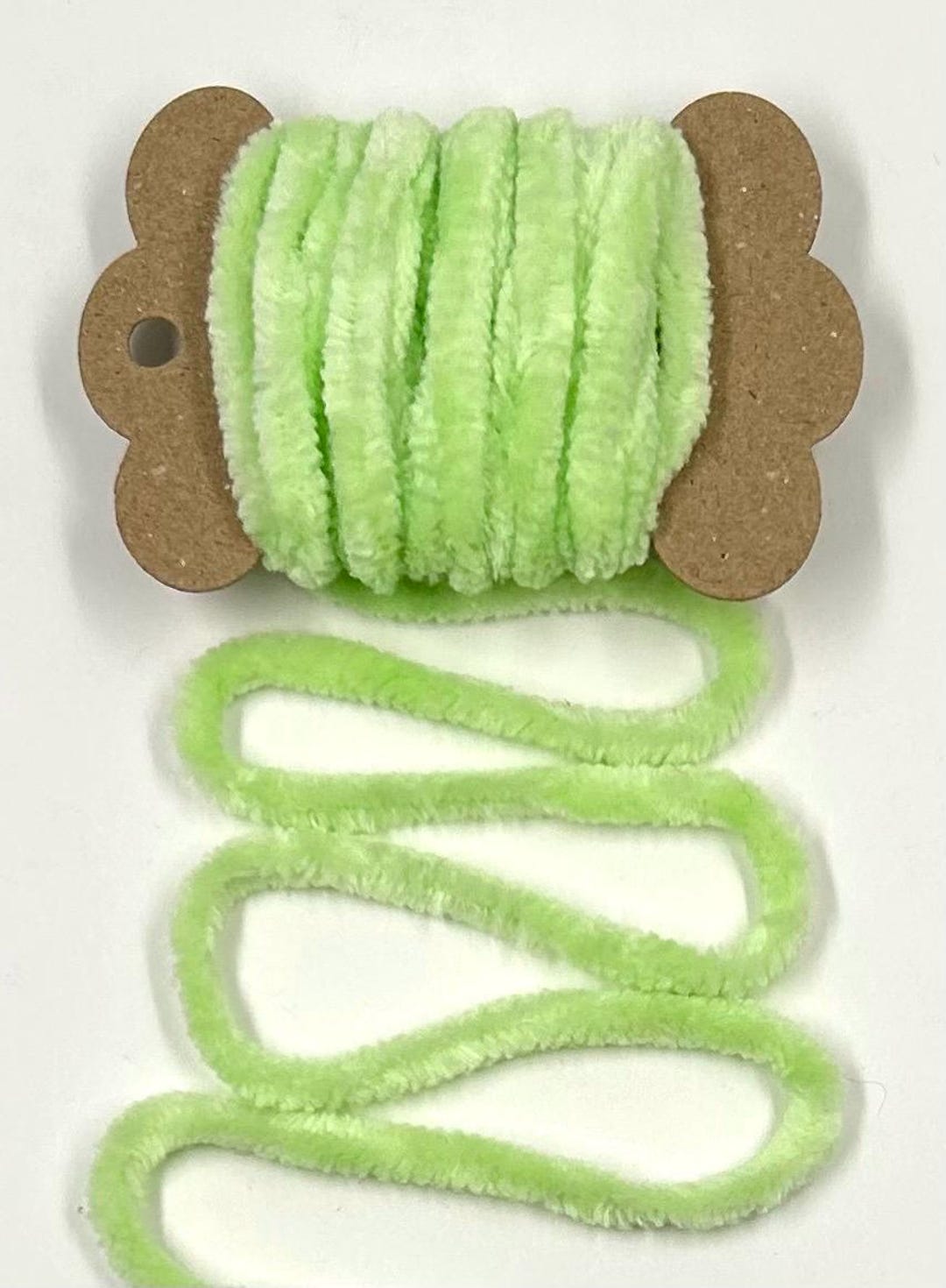 3 Yds 1/4” Velvety Trim (mint Green) Novelty Fibers Mixed Media Junk ...