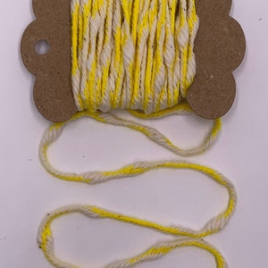 5 Yards Wavy Twine (yellow) Novelty String Trim for Scrapbooks Mixed ...