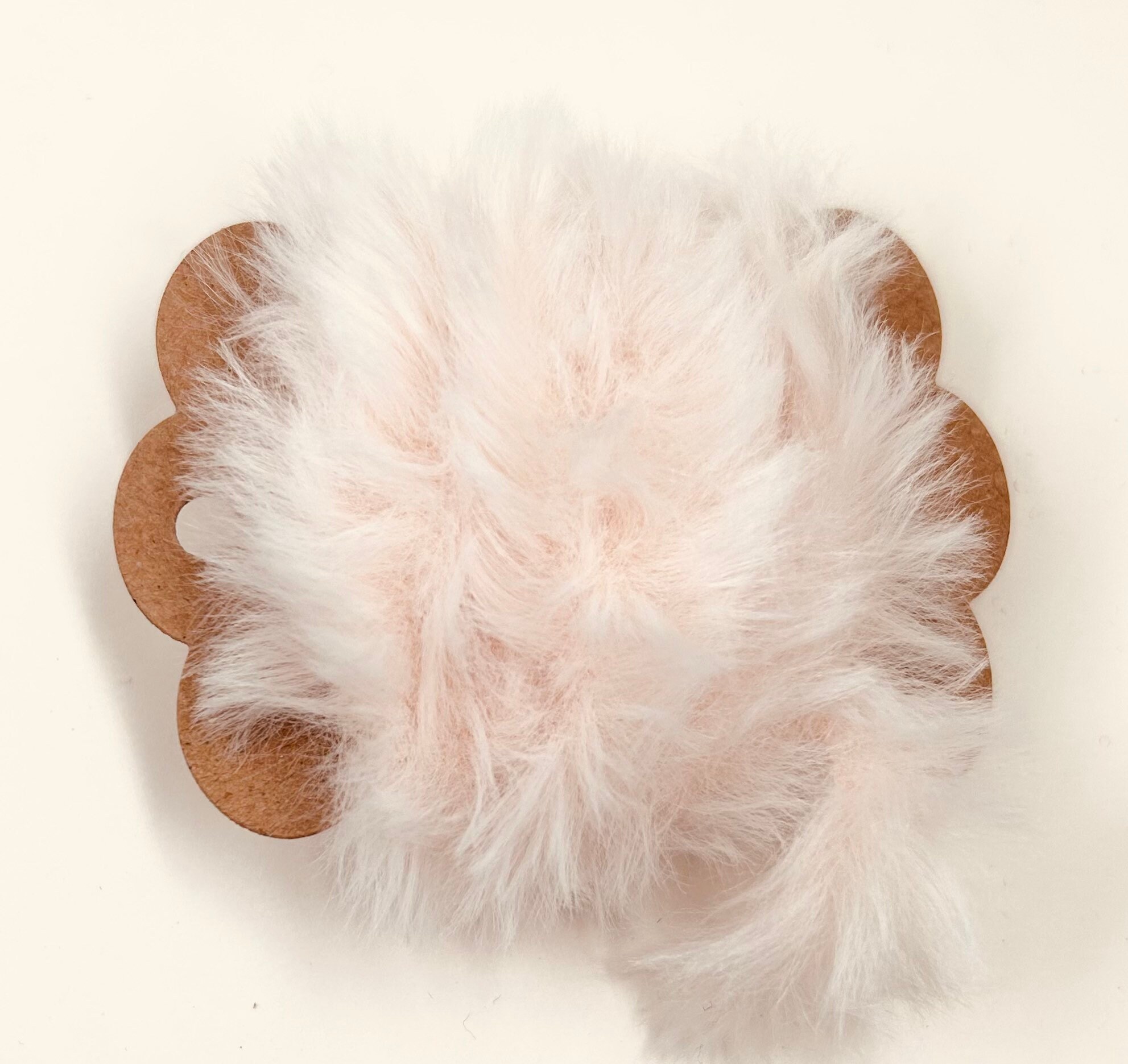 1 Yd Faux Fur Yarn (soft Pink) Trim Novelty Fibers Scrapbooks Mixed ...