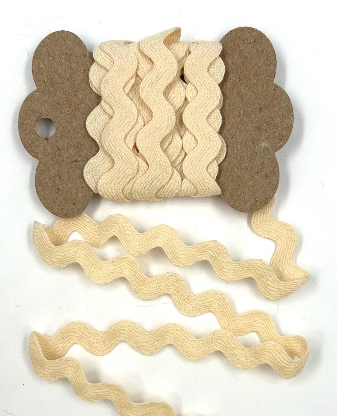 2 Yards 1/2" Ric Rac (ivory) Polyester Trim Novelty Crafts Rick Rack ...