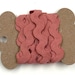 2 Yards 1/2" Ric Rac (rose Pink) Polyester Trim Novelty Crafts Rick ...