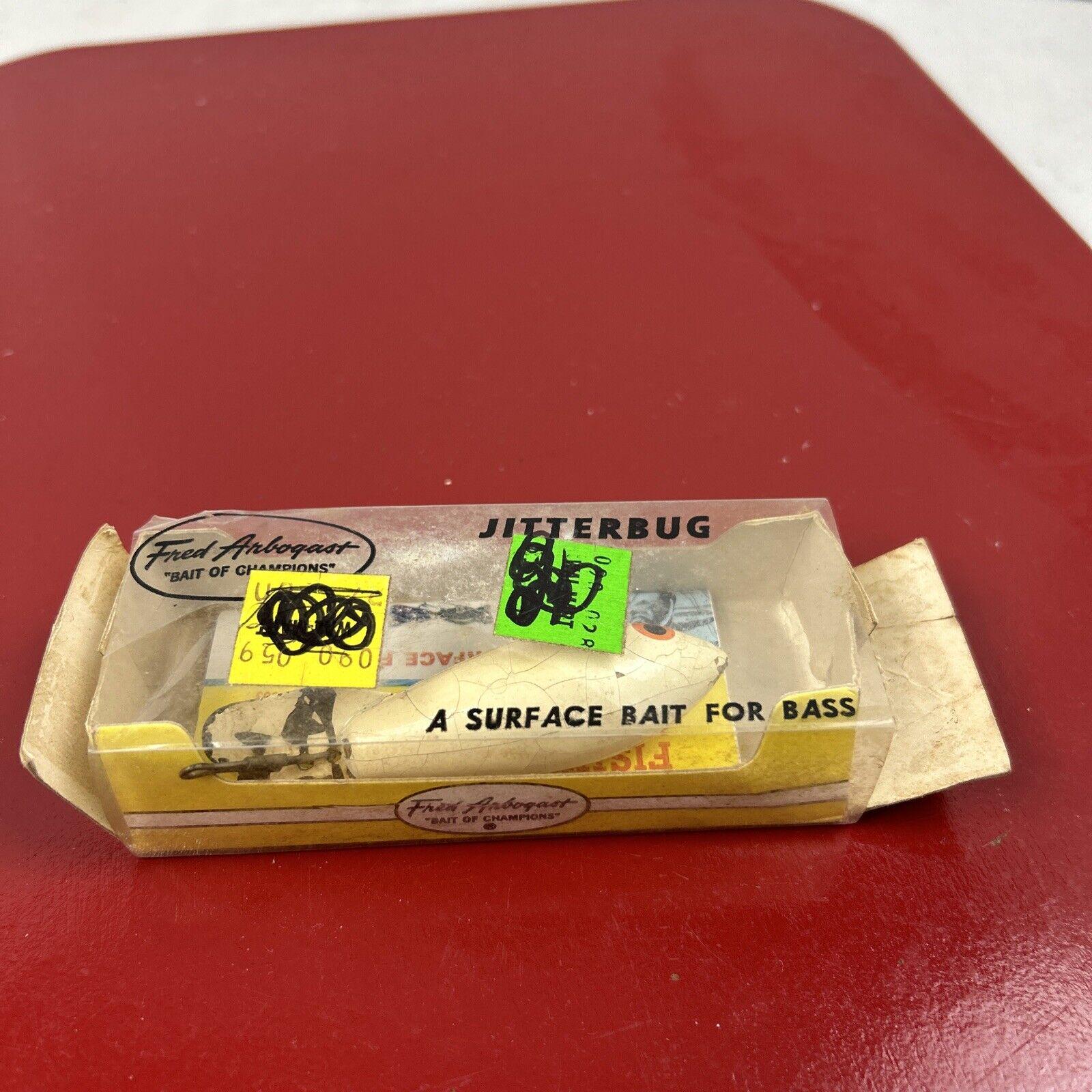 Vintage FRED ARBOGAST Jitterbug Lure Bait Vintage Fishing 2.5” - Etsy