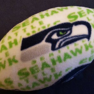 Personalized Seattle Seahawks Inspired Fleece Fabric Soft Football ...