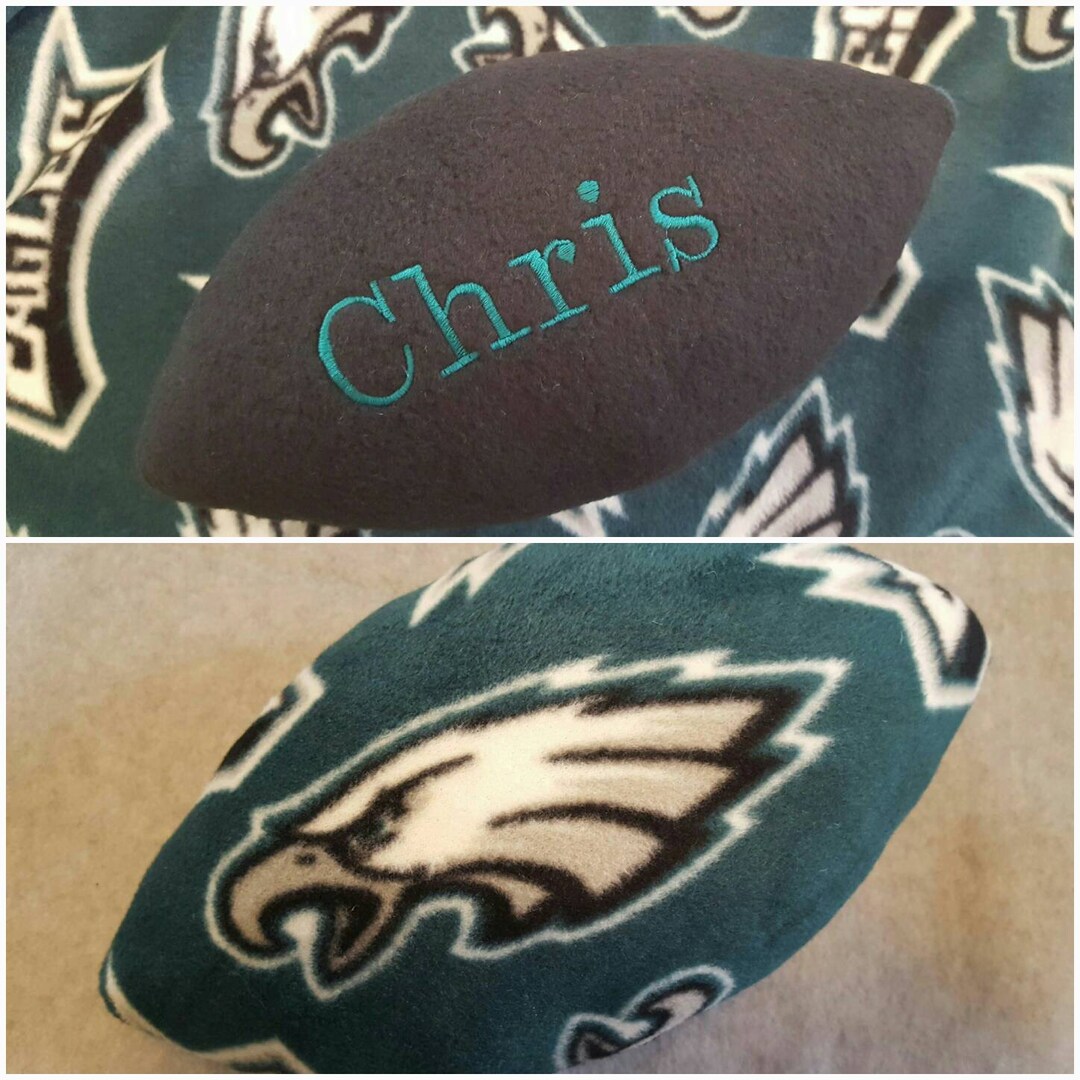 Personalized Handcrafted Philadelphia Eagles Inspired Fleece Fabric ...