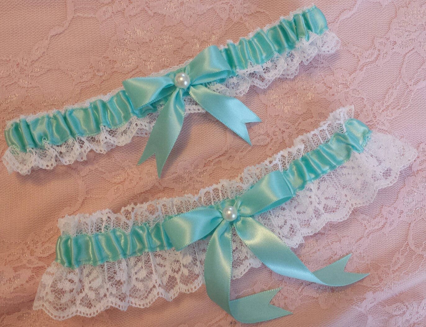 Turquoise Mint Light Blue or Royal Blue Your Choice White | Etsy