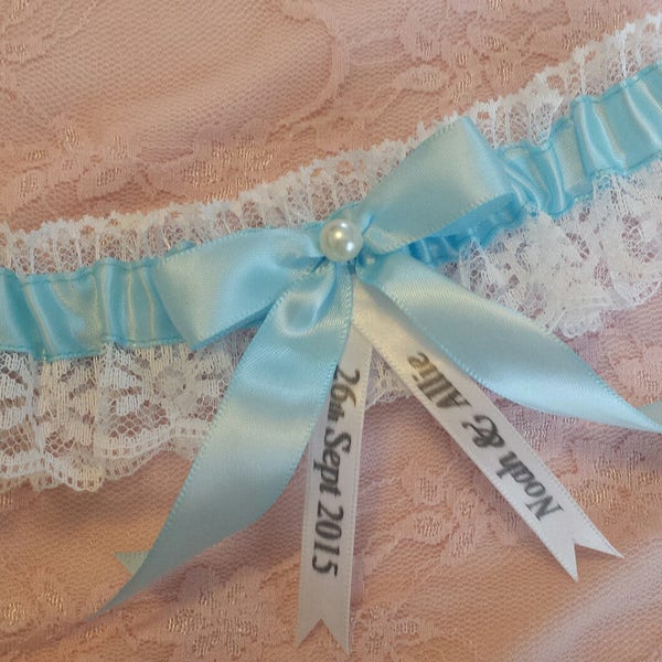 Royal Blue Garter - Etsy