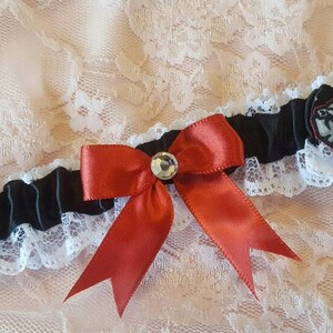 University of Alabama Crimson Tide Inspired White Lace Wedding Leg ...