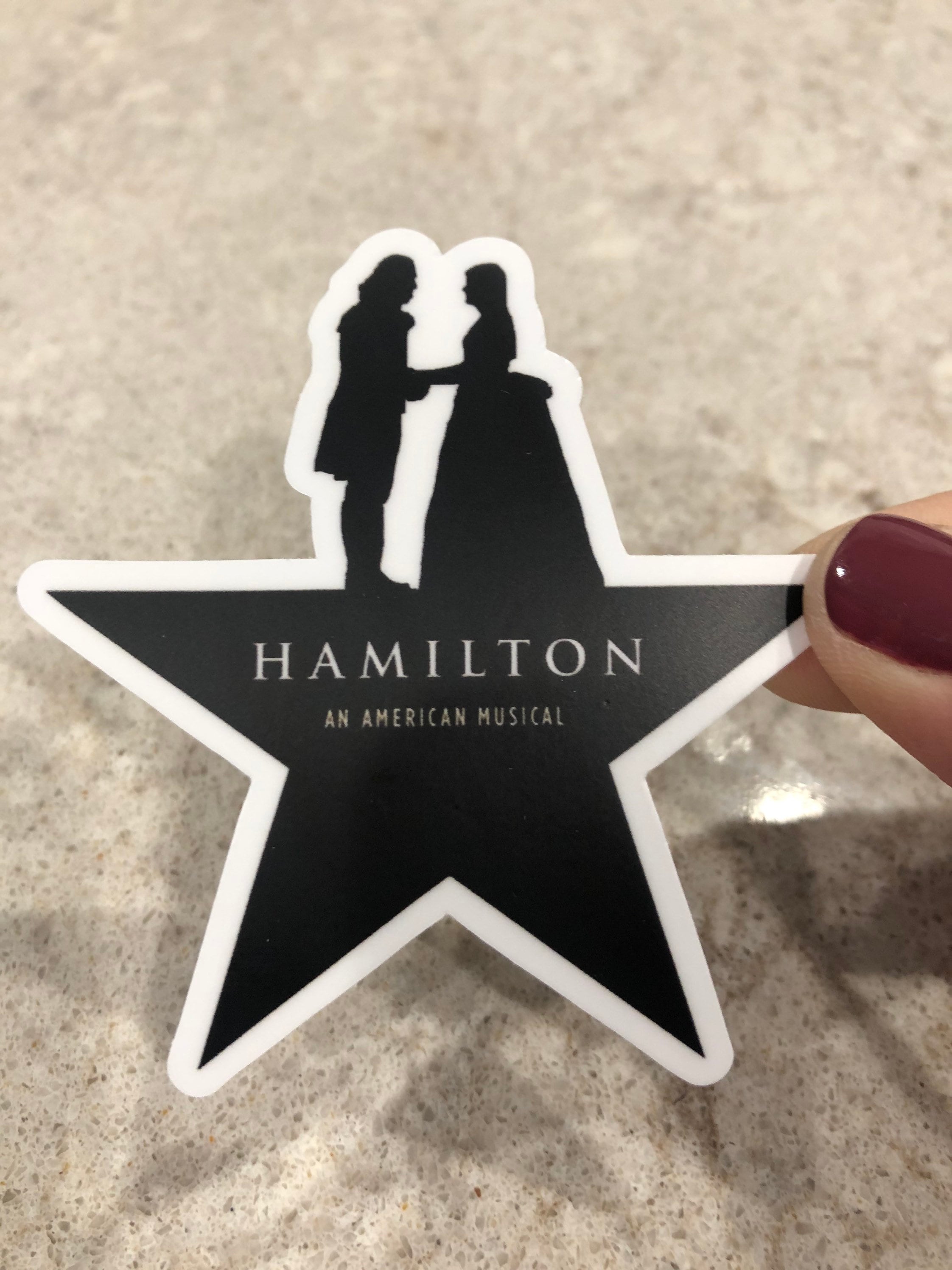 Choice of Hamilton the Musical Vinyl Laptop Water Bottle Stickers - Etsy