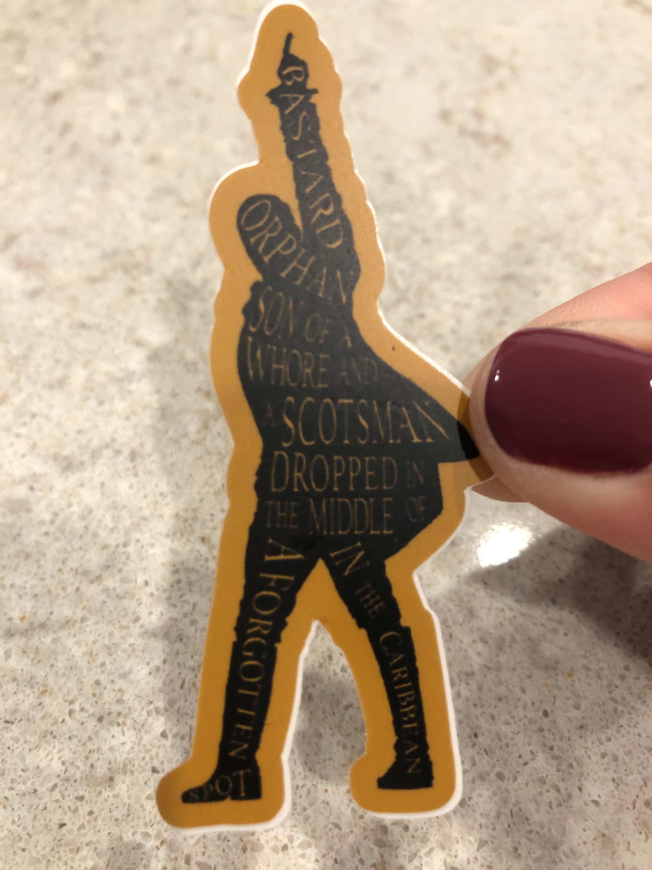 Choice of Hamilton the Musical Vinyl Laptop Water Bottle Stickers - Etsy