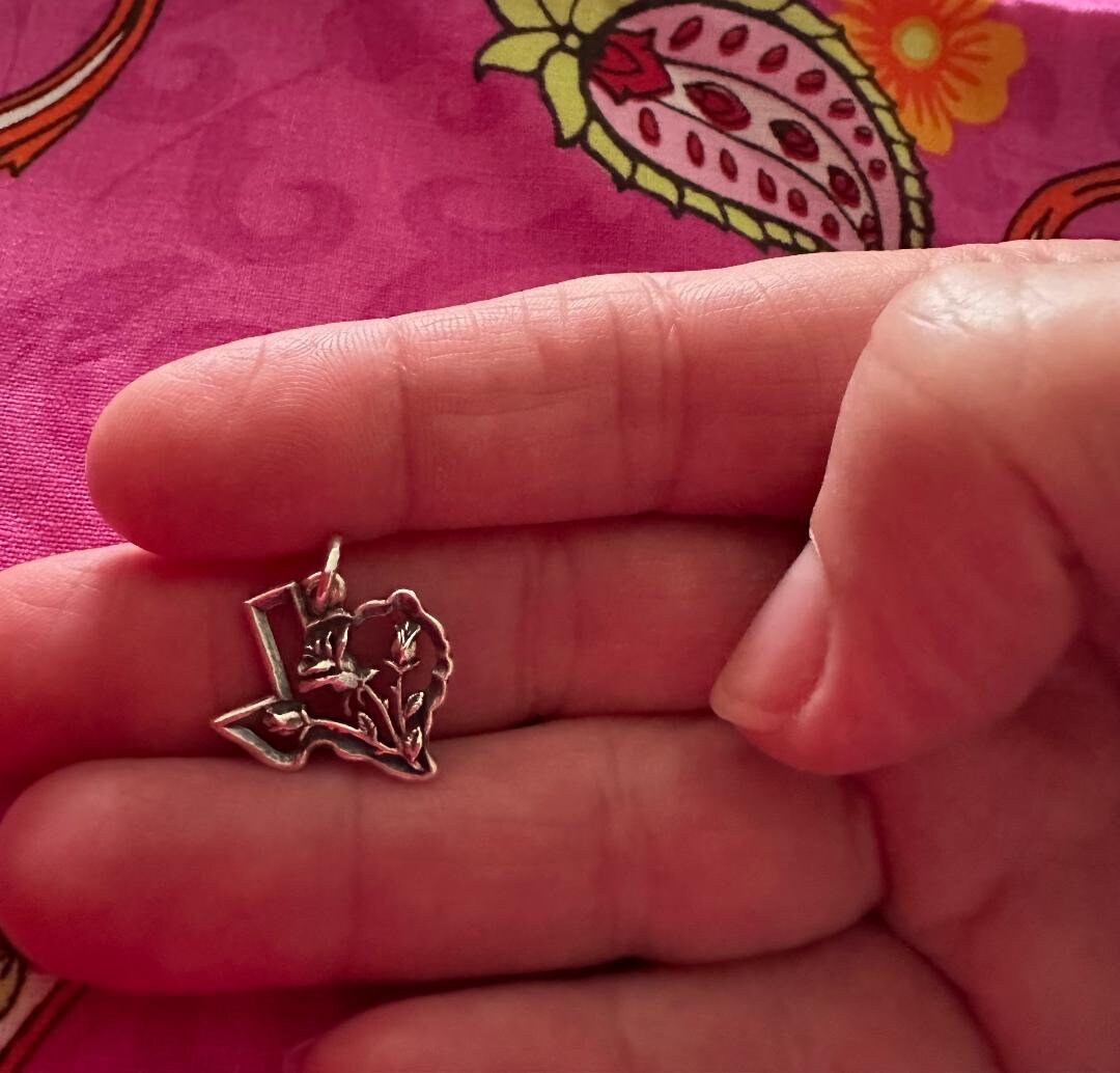 James Avery Retired Texas Yellow Rose Charm - Etsy