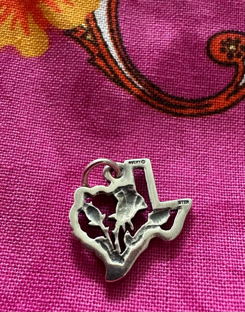 James Avery Retired Texas Yellow Rose Charm - Etsy