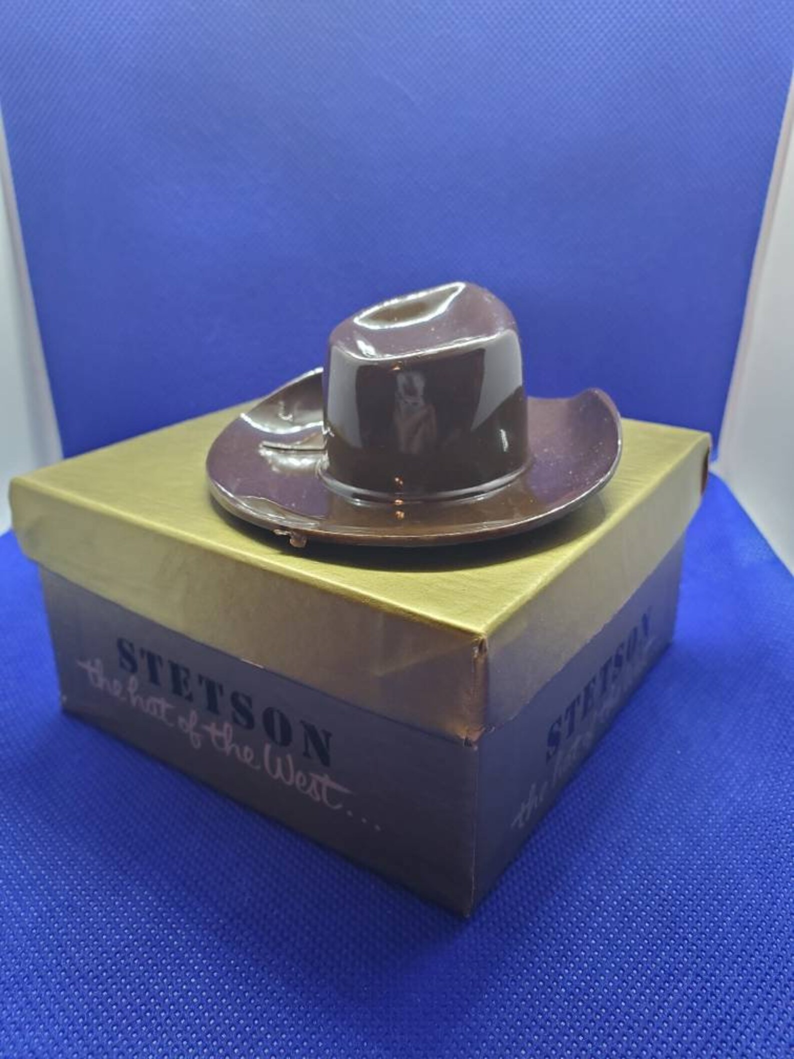 1950s Stetson Hatbox Miniature Gift Box Not a | Etsy