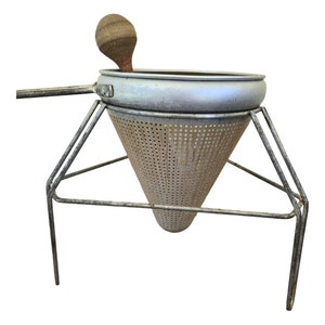 Wearever Aluminum, Food Mill, Canning Supplies, Sieve, Metal Colander ...