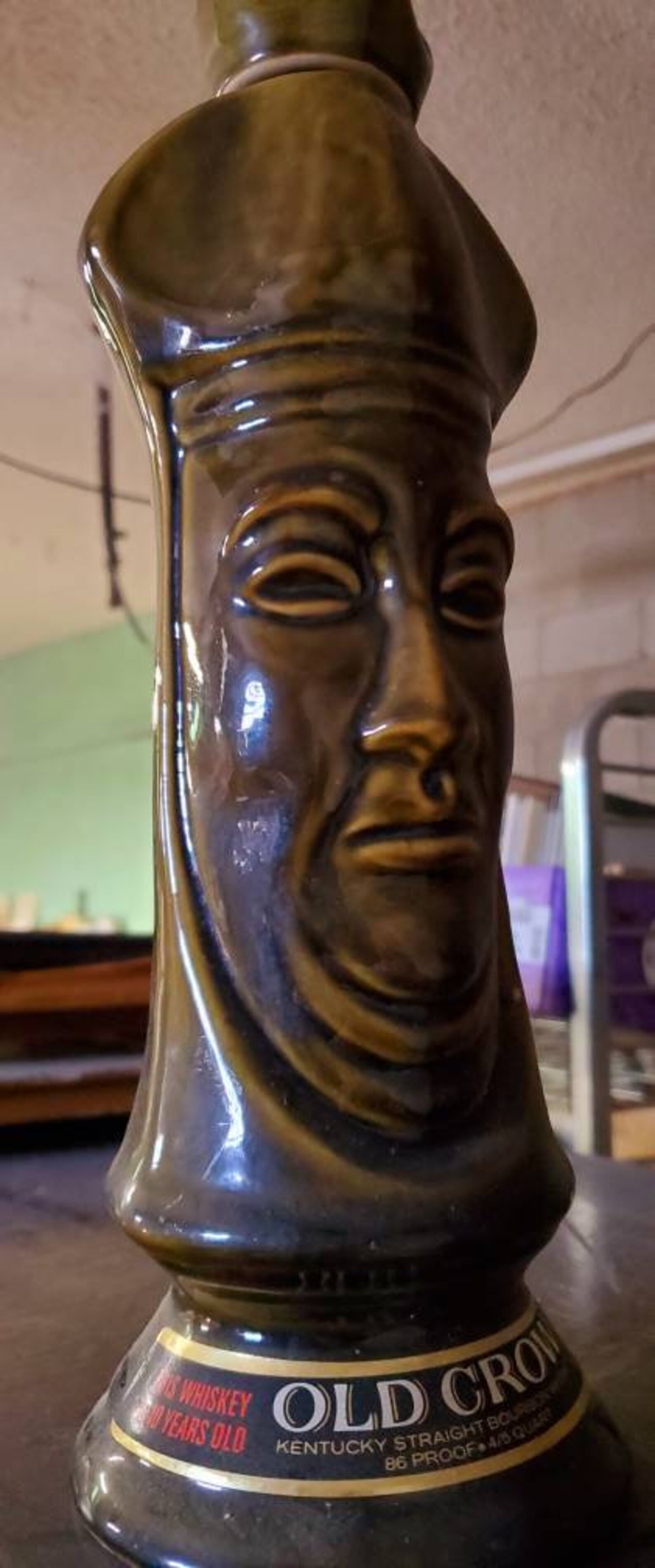 Old Crow Whiskey Decanter Chess Pieces Chess Pawn Liquor - Etsy Finland