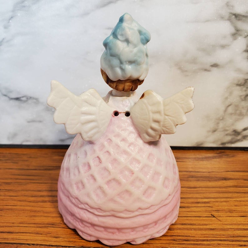 Vintage Lefton Angel Bell Mid Century Modern Decor Mothers | Etsy