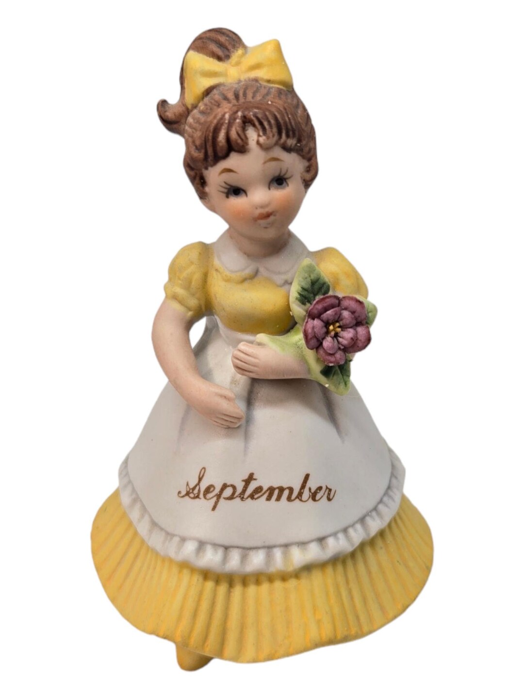 September Lefton Birthday Month Angel, Vintage Girl Figurine, , Antique ...