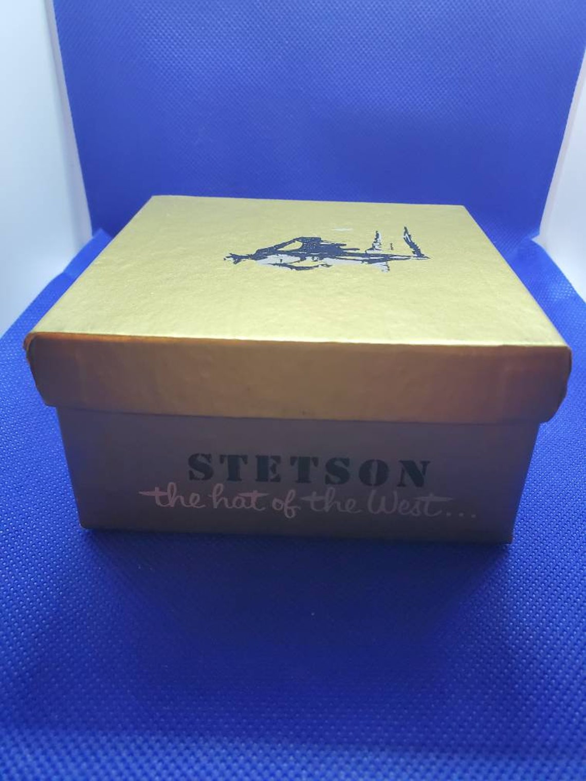 1950s Stetson Hatbox Miniature Gift Box Not a | Etsy