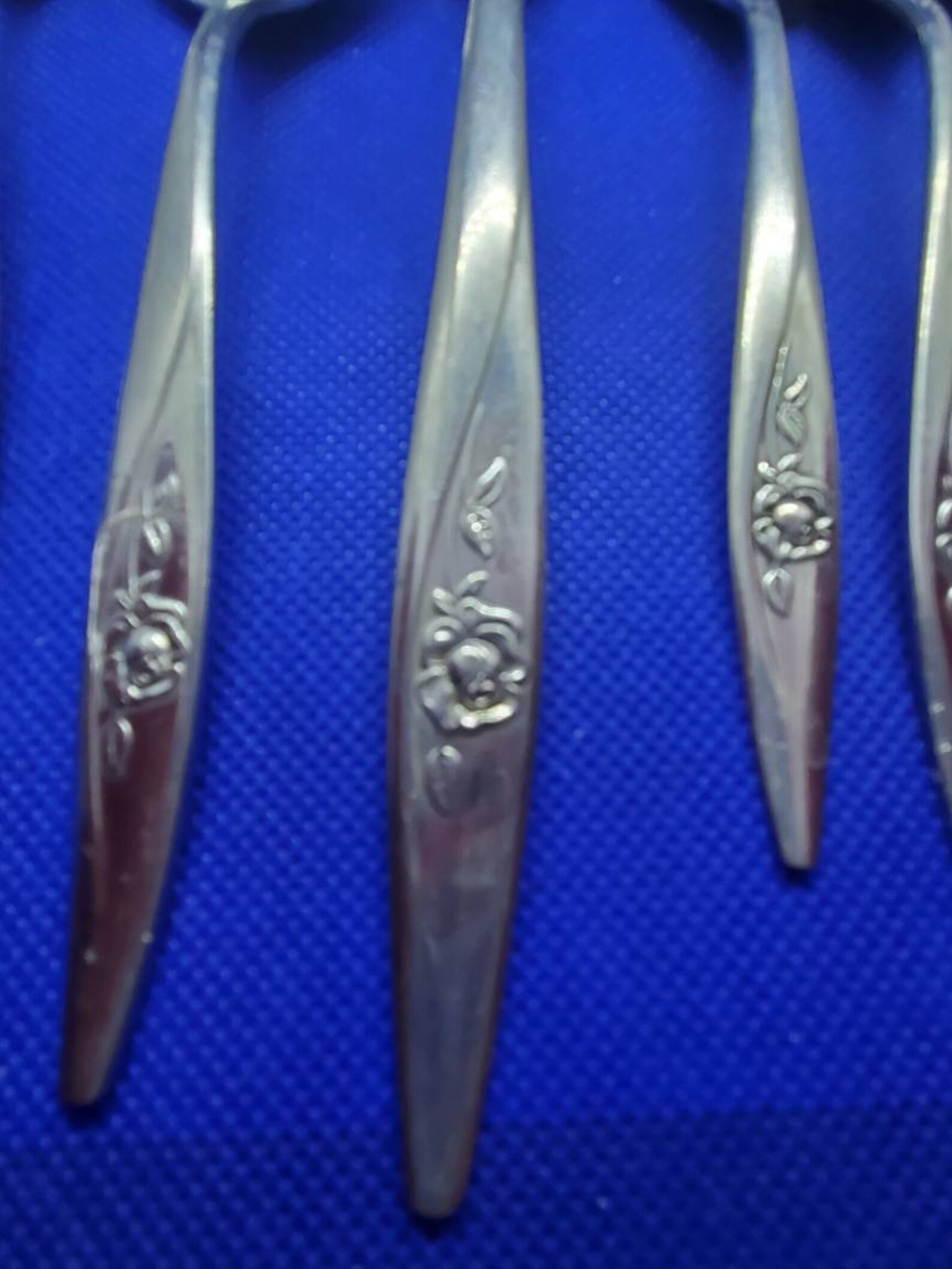 Oneida Craft Deluxe Lasting Rose Stainless Steel Flatware 5 - Etsy