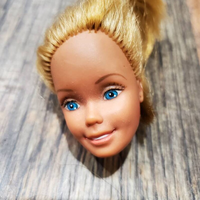 Barbie Doll Head - Etsy
