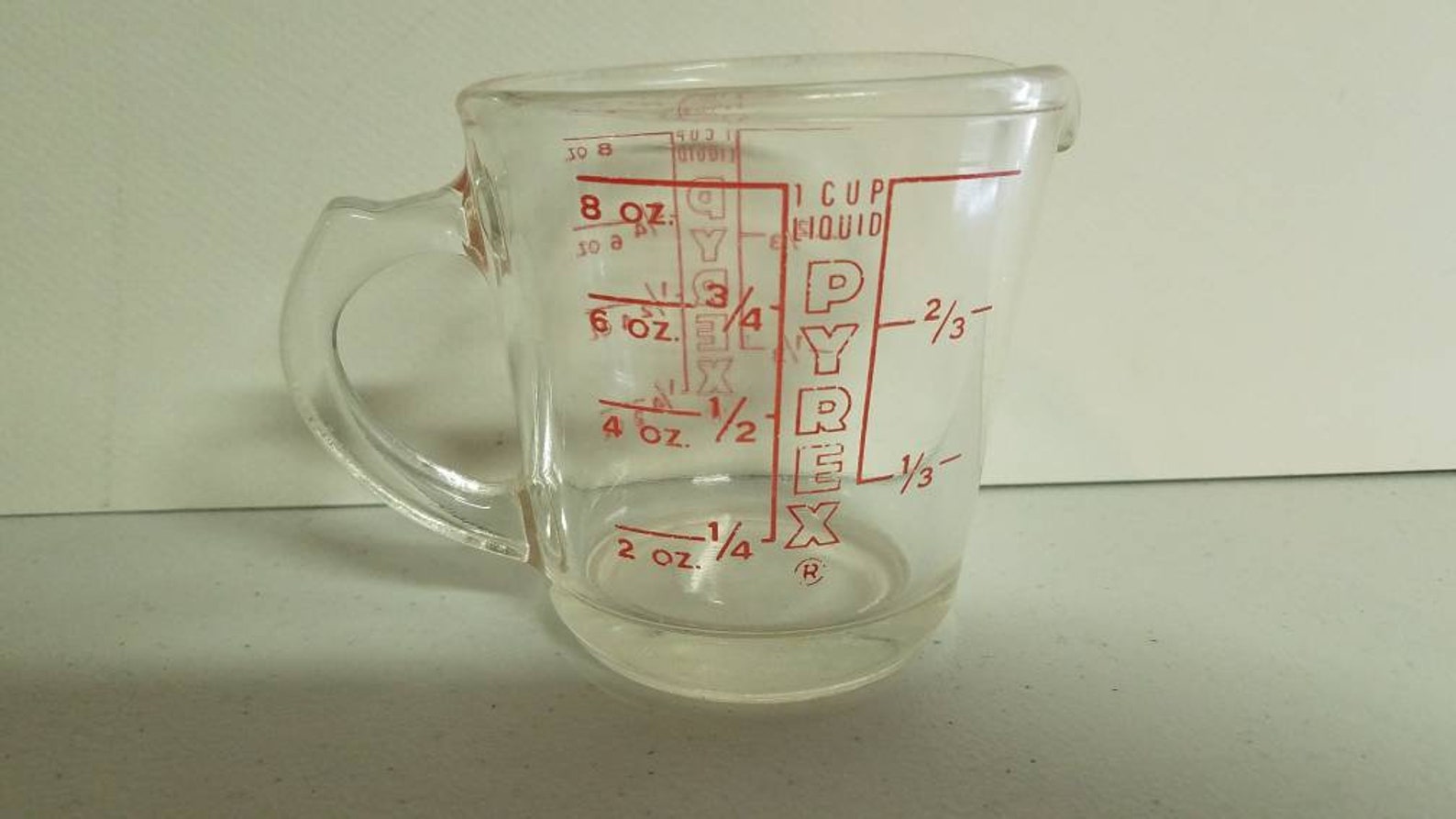 Pyrex Measuring Cup Vintage Made in the Usa Half Pint 508 - Etsy