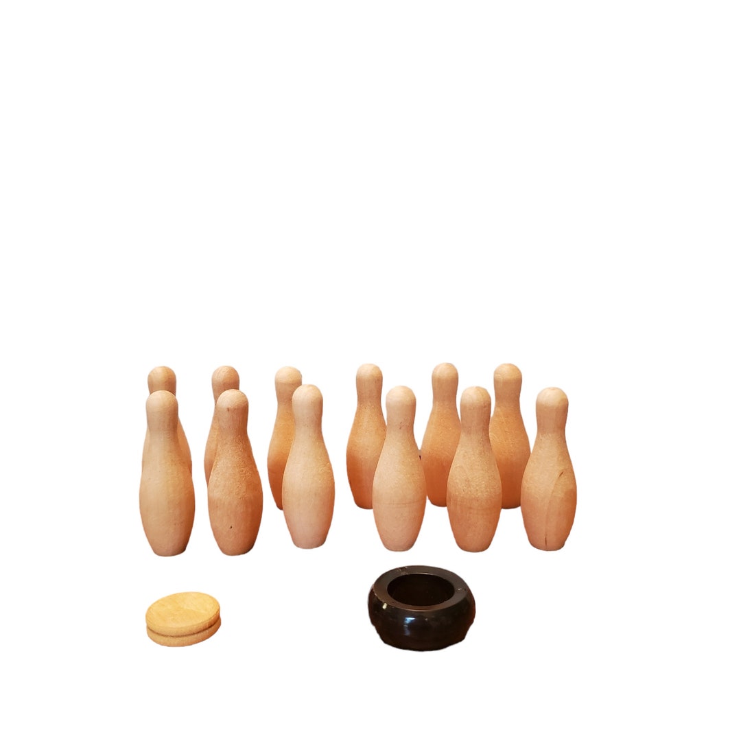 37 Pieces, Wooden Merdel Carrom Board Game Replacement Rings, Christmas ...