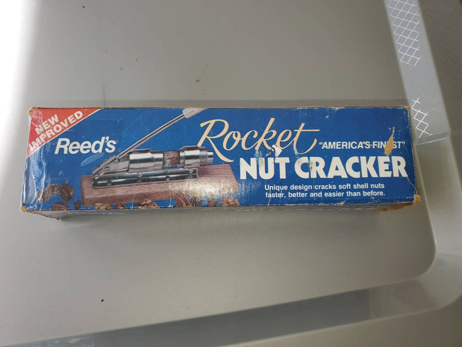Reed's Rocket Nut Cracker Model 816 Original Box Made in - Etsy