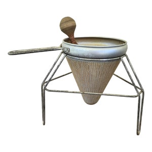 Wearever Aluminum, Food Mill, Canning Supplies, Sieve, Metal Colander ...