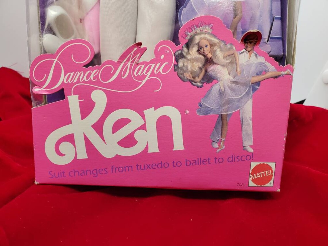 Vintage Dance Magic Ken Superstar Barbie 1989 Collectible | Etsy