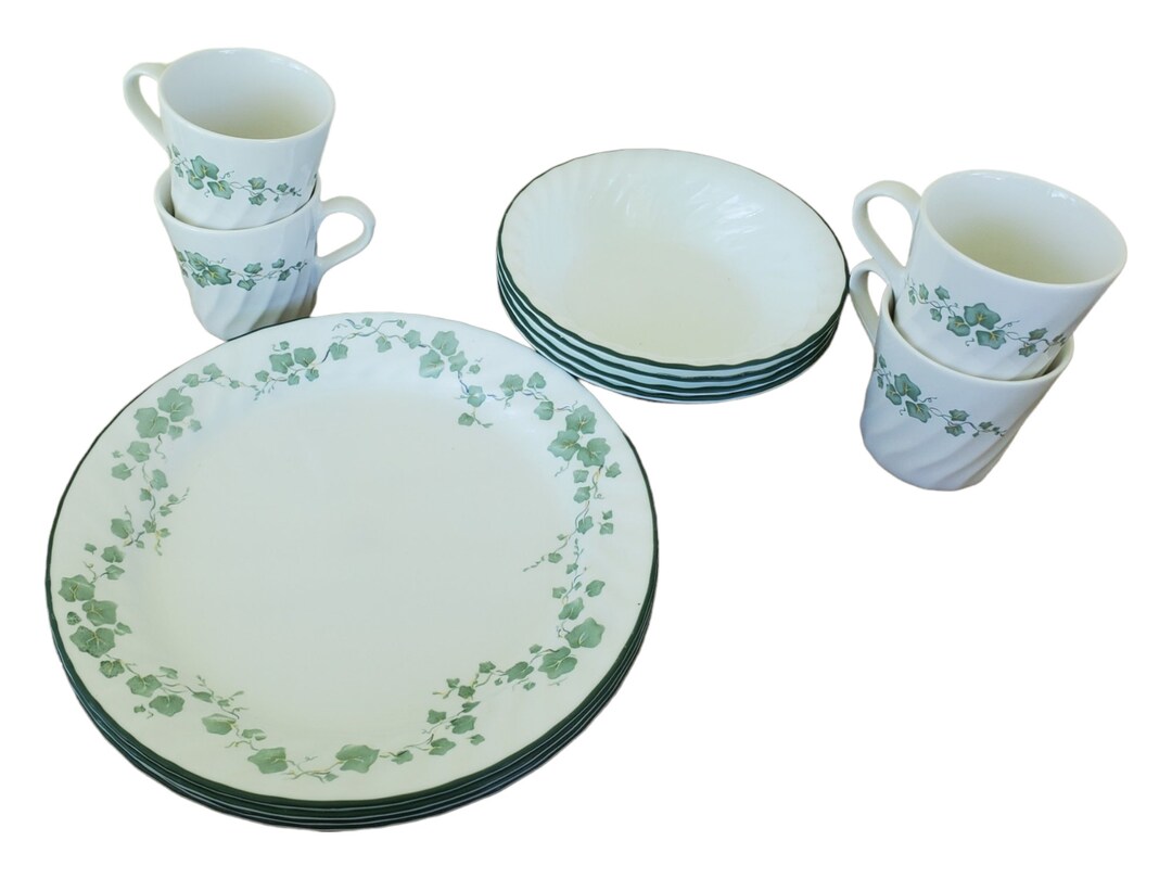 Callaway Ivy Corelle, Dinnerware Sets for 4, Calloway, Kitchen Gift for ...