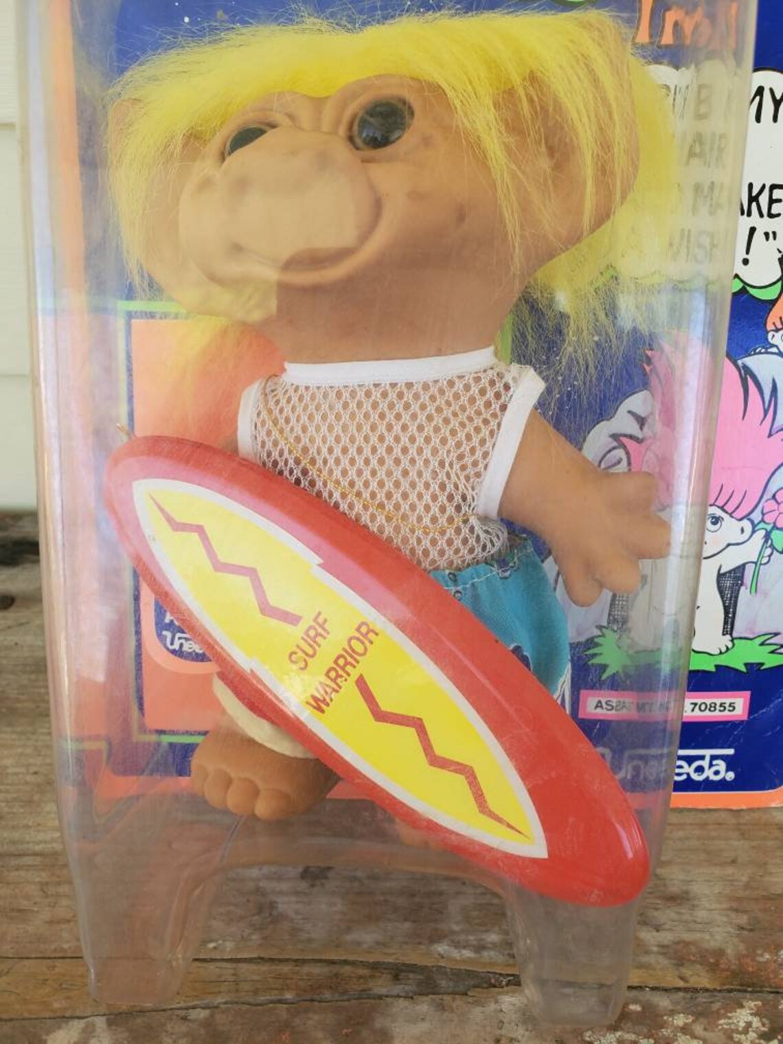 Wishnik Surfer TROLL Uneeda Wishnik 8 Inch Doll 1982 - Etsy New Zealand