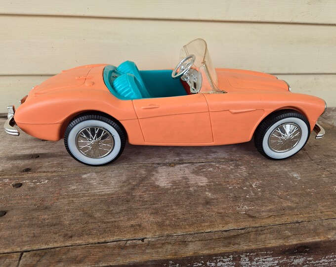 Vintage Barbie Car, Convertible, Austin Healey, Irwin Toy, Present ...