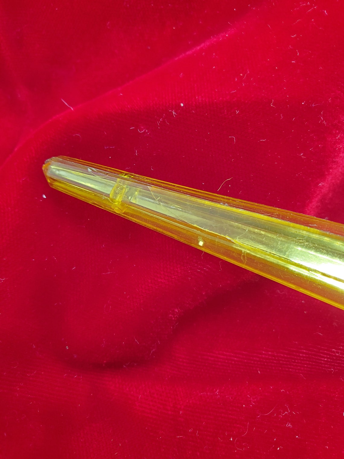 Indented Faceted Plastic Tree Topper With Angel Diorama | Etsy