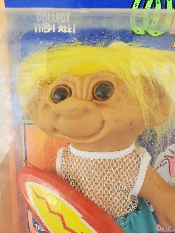 Wishnik Surfer TROLL Uneeda Wishnik 8 inch Doll 1982 | Etsy