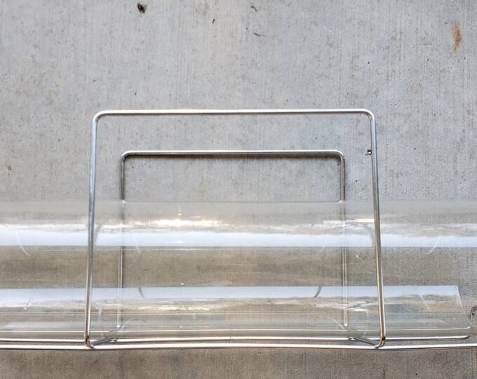 Vintage Pyrex Bake A Round-bread Dough Glass Baking Tube & Chrome ...