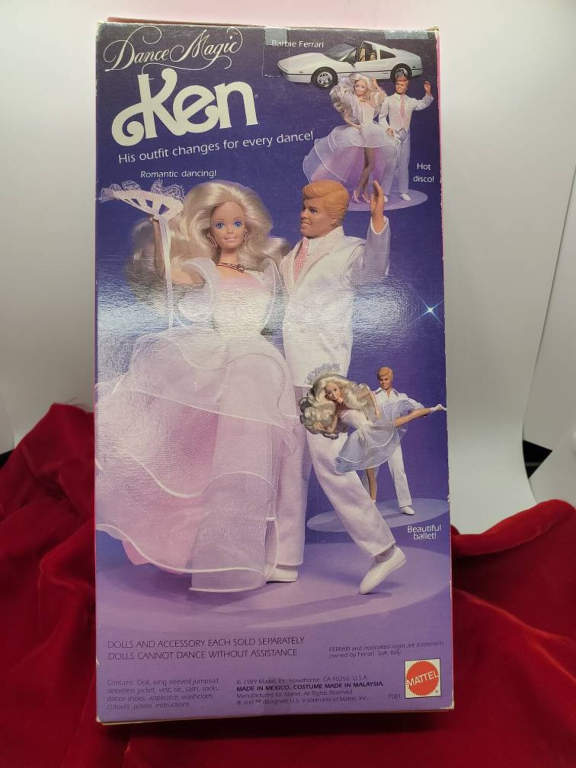 Vintage Dance Magic Ken Superstar Barbie 1989 Collectible - Etsy
