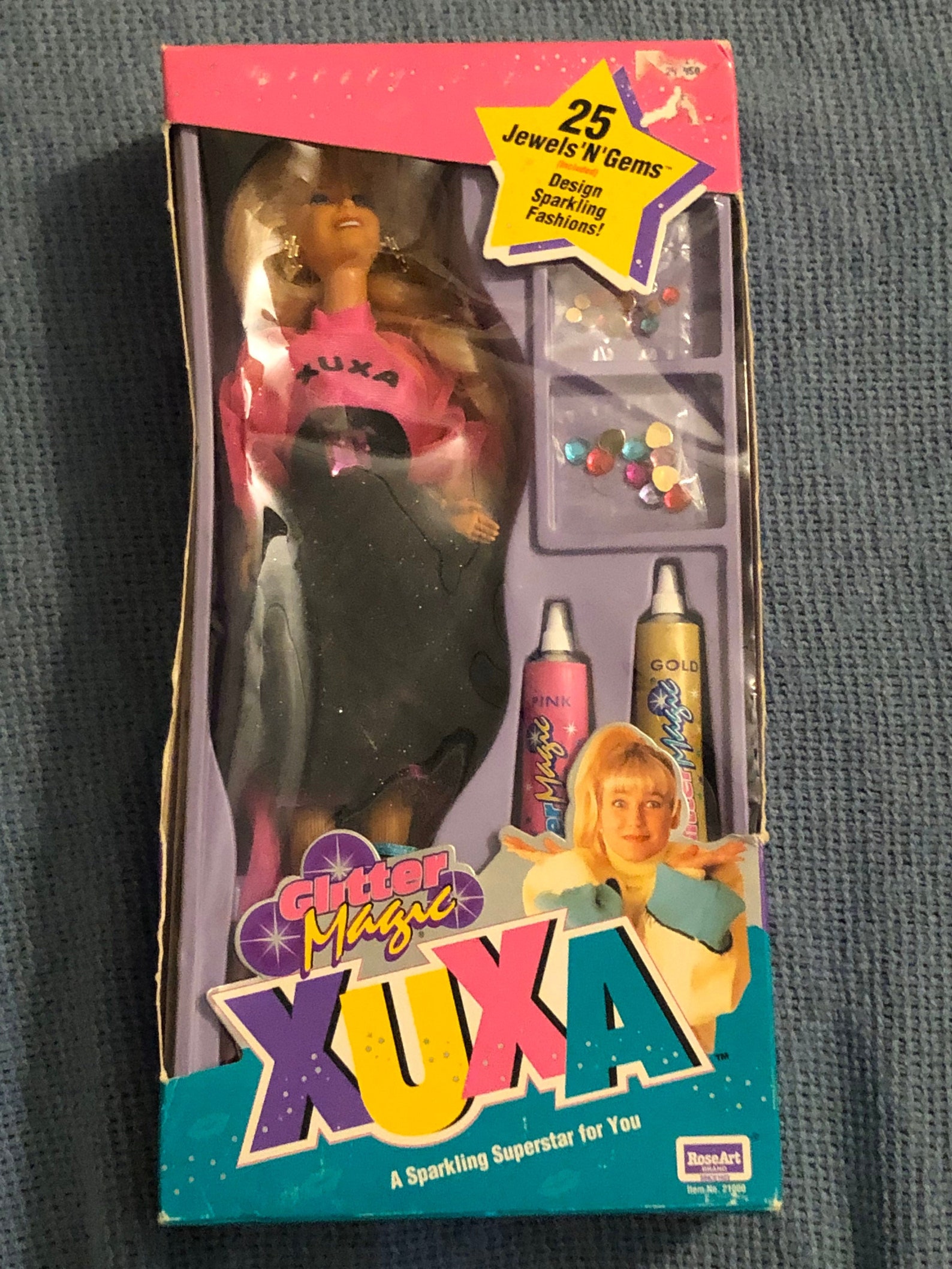 Vintage Glitter Magic superstar Xuxa barbie type doll 1993 | Etsy