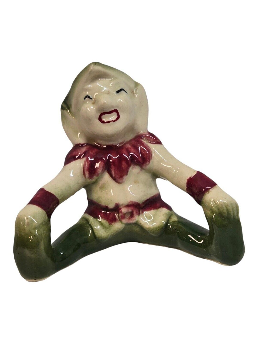 Vintage California Pottery Elf Figurine: MCM Christmas Decor - Etsy