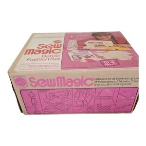Mattel, SEW MAGIC, Barbie Fashion Set, 1973, Vintage USA, Almost ...