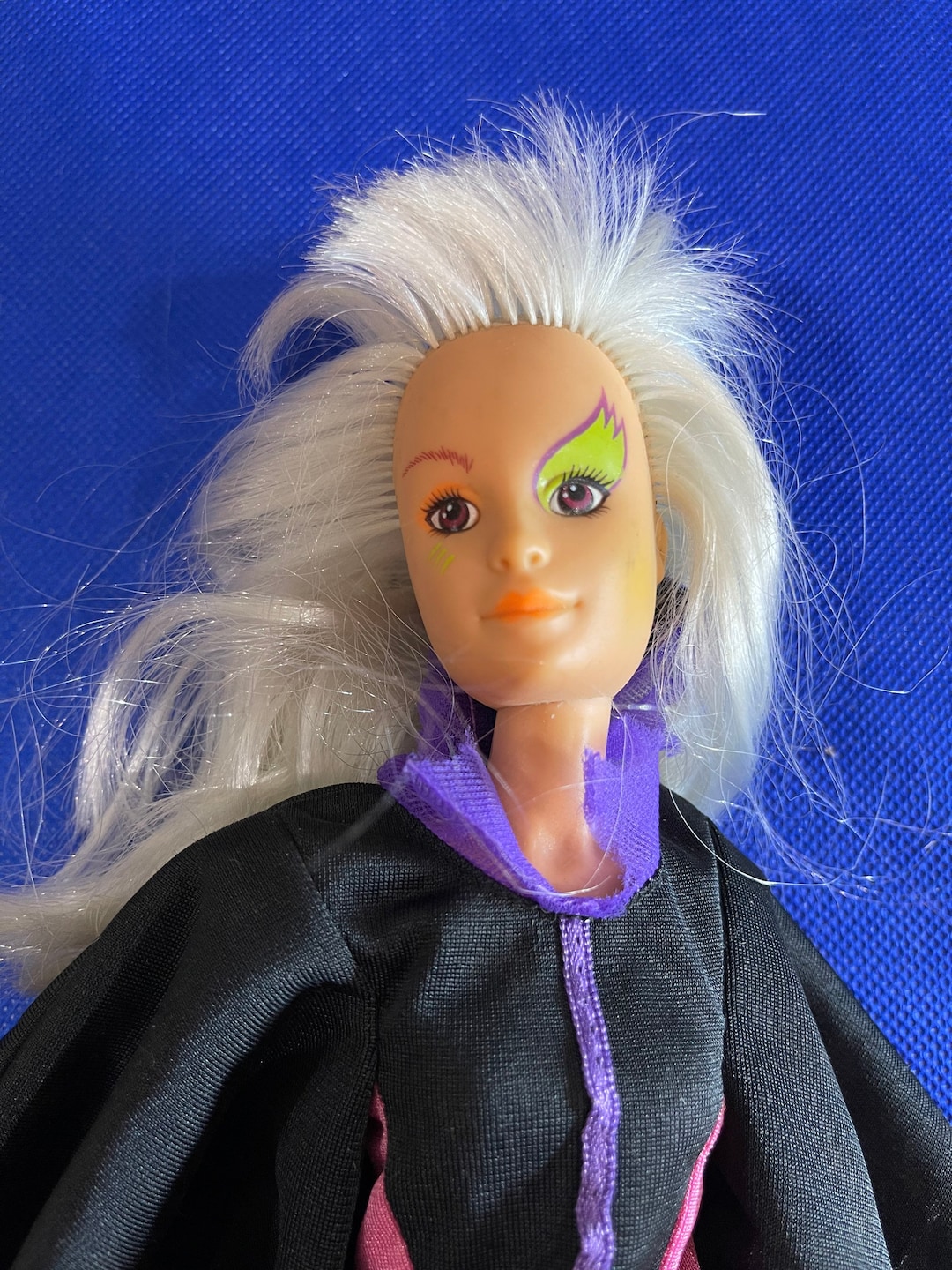 Jem Character, Misfits Roxy, Vintage Collectible Doll, 1985 Hasbro Old ...