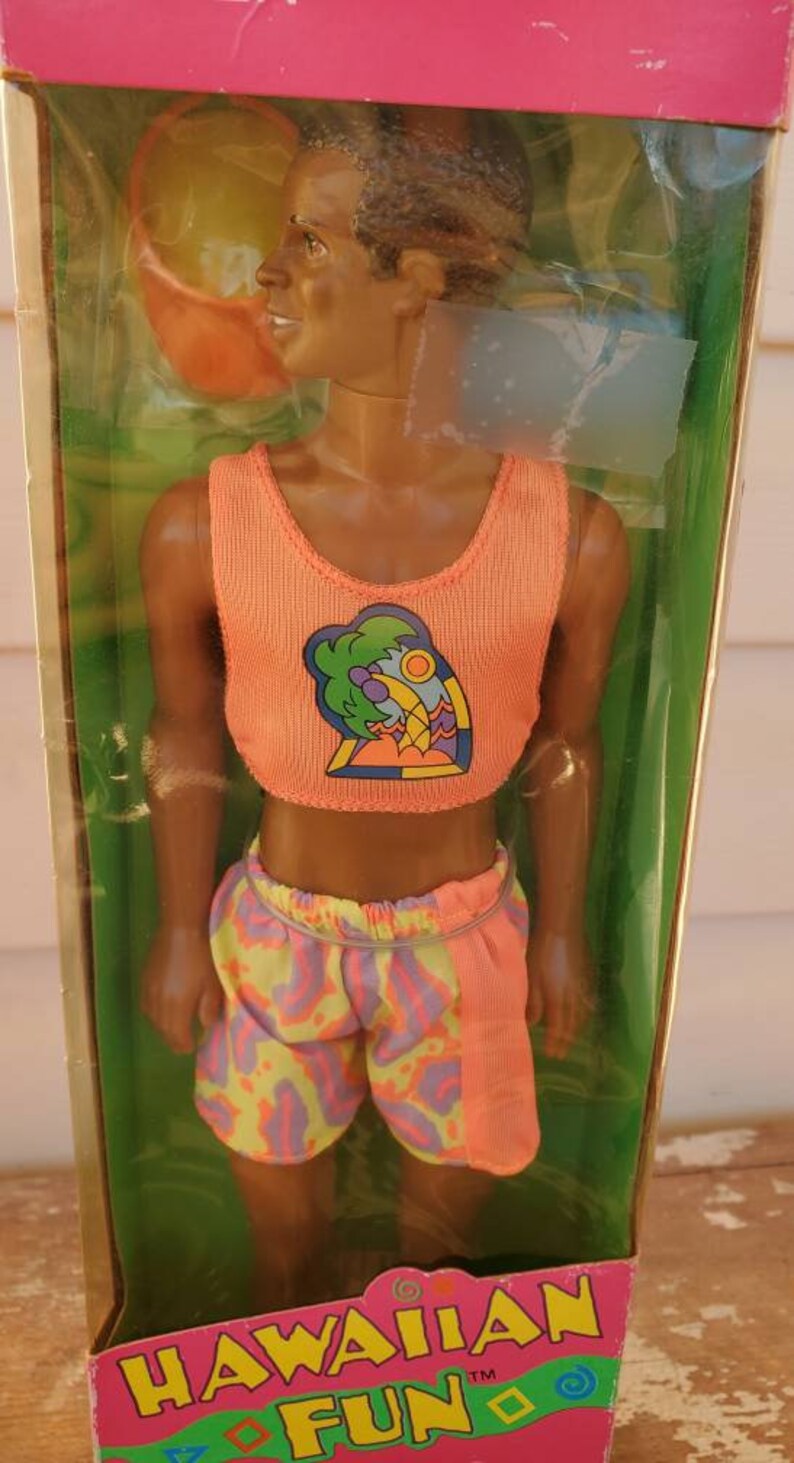 Superstar 1990 Barbie Hawaiian Fun Steven Doll Item 5945 - Etsy