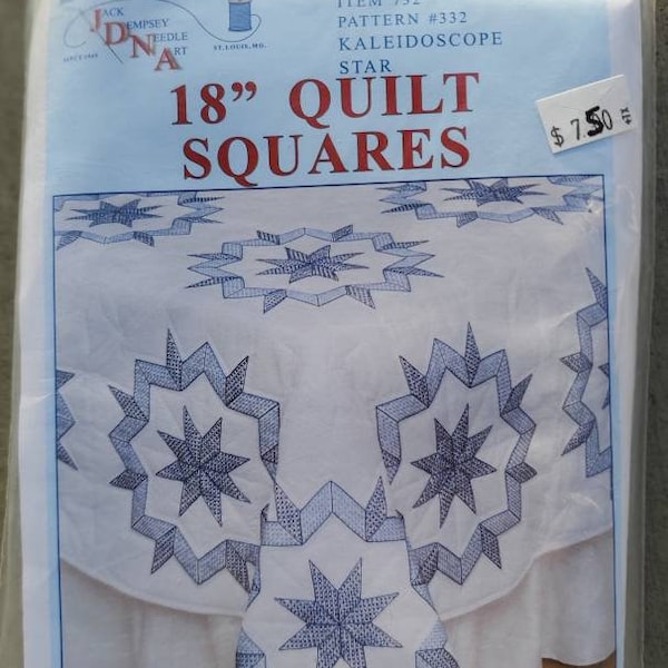 Jack Dempsey Cross Stitch Quilt Blocks - Etsy