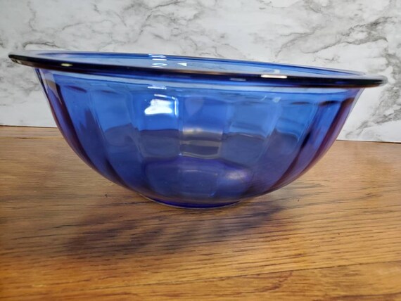 Cobalt Blue Pyrex Mixing Bowl Vintage Mixing Bowl Mothers | Etsy