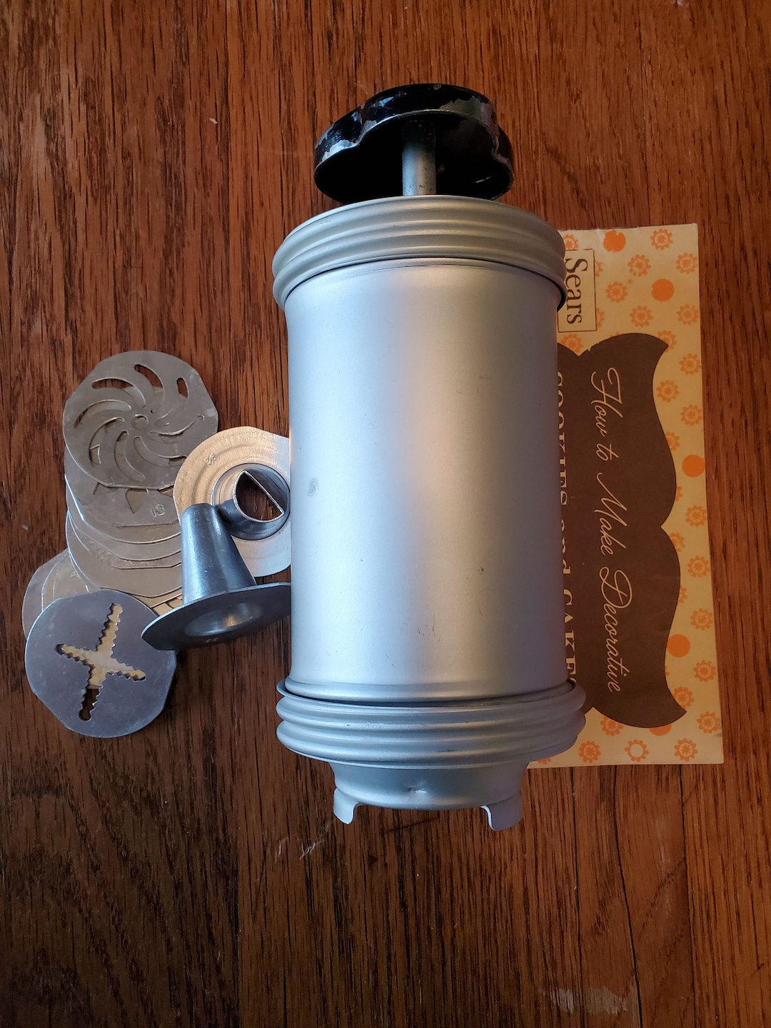 Mirro Cookie Press, Wearever Aluminum, Spritz, Butter Cookies, Vintage ...