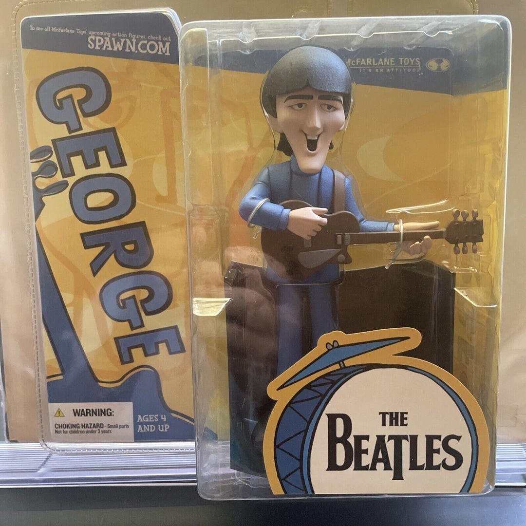 The Beatles George Harrison MCFARLANE Spawn Figure Mint in Unopened ...