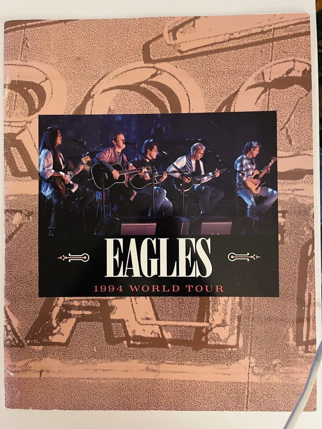 Eagles 1994 Hell Freezes Over Tour Concert Program Color Photos Very ...