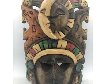 Chichen Itza Mask - Etsy